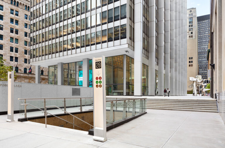 Nassau-Street-Plaza-Entrance - 28 Liberty